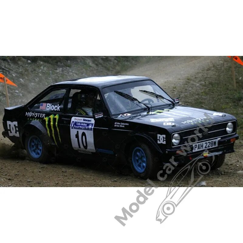 43 Sunstar Ford Escort RS1800 Brick Uncle WRC Rally Модель автомобиля из сплава