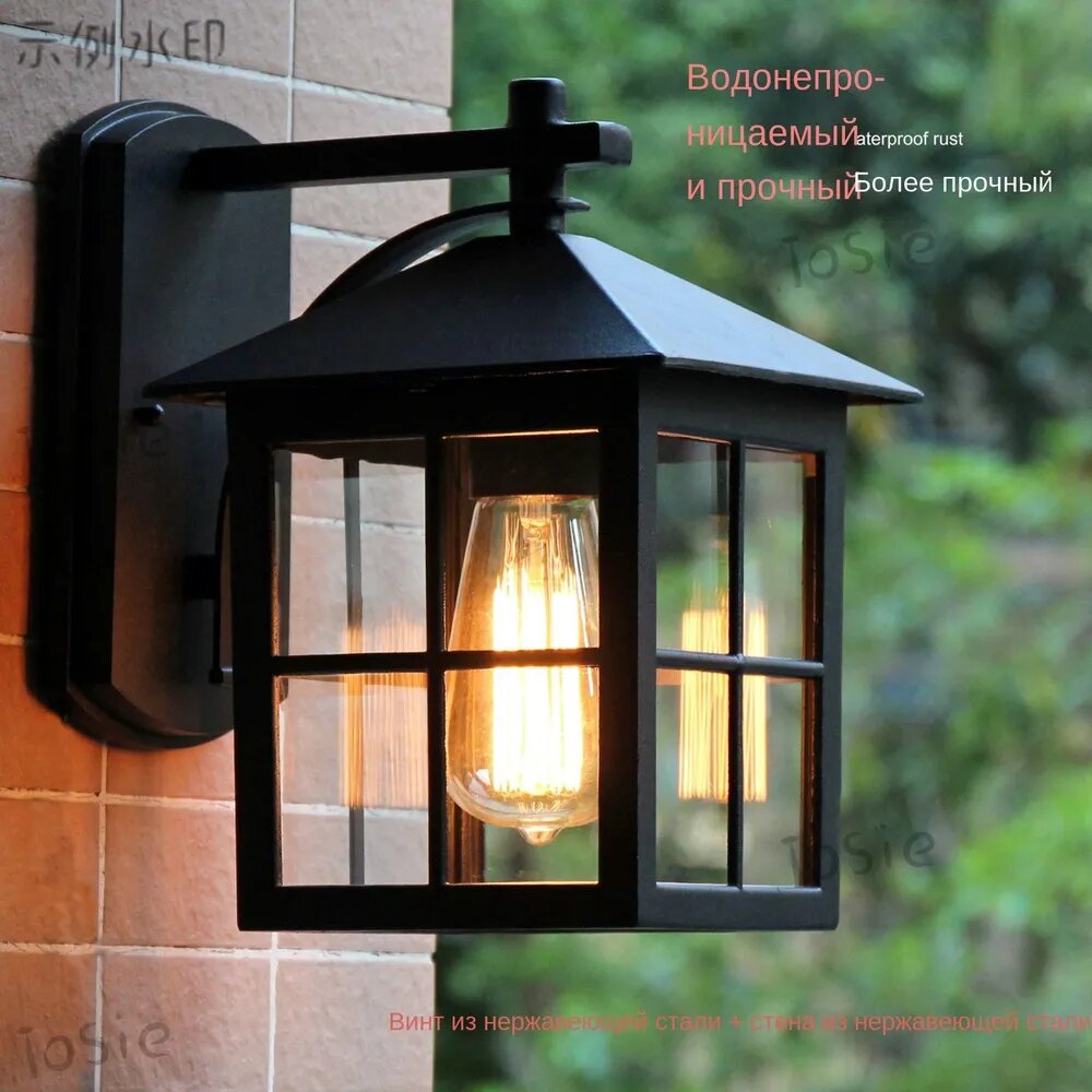 Настенный светильник, E27, 60 Вт