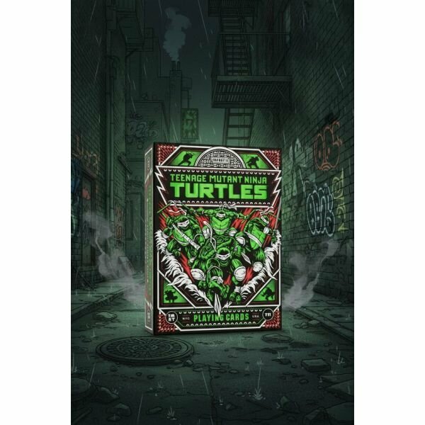 Карты "Theory11 Teenage Mutant Ninja Turtles Playing Cards" 63332 Theory11