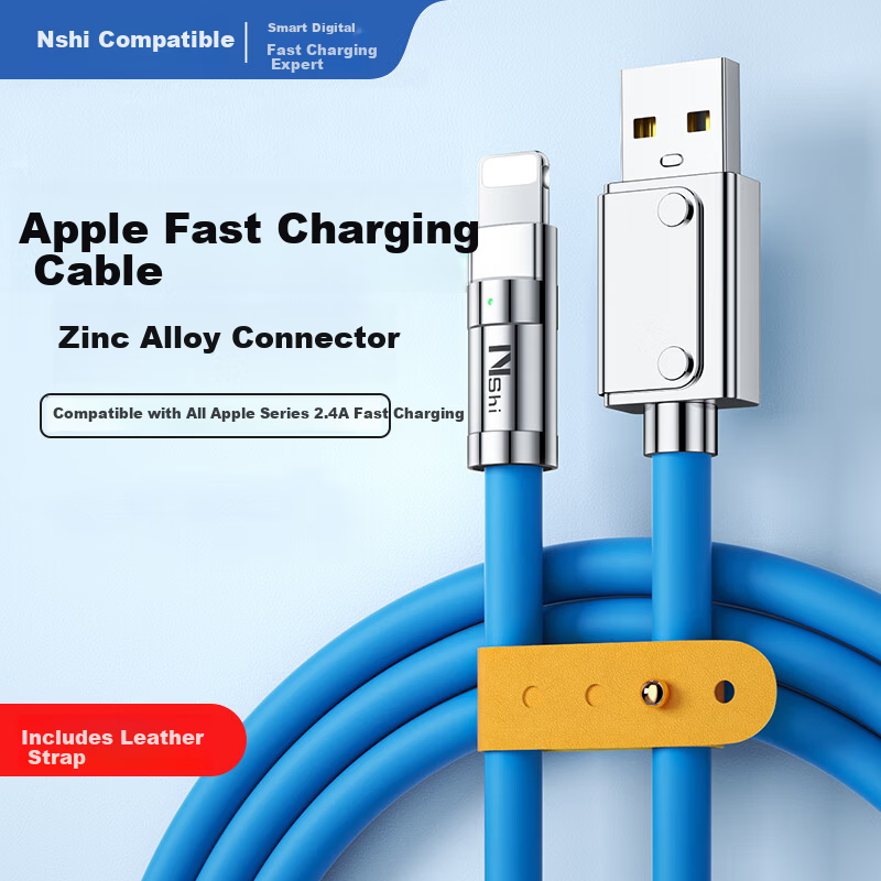 Кабель быстрой зарядки Apple iPhone 14 USB-C к Lightning 1M совместимый с iPhone 13/12/11/XR/8/7 и iPad 9 Цвет：Новое