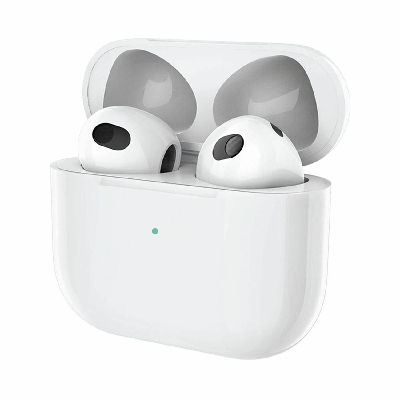 Наушники True Wireless Deppa Light Pods 3 , TWS, BT 5.4, 300 мАч, белые, 44232