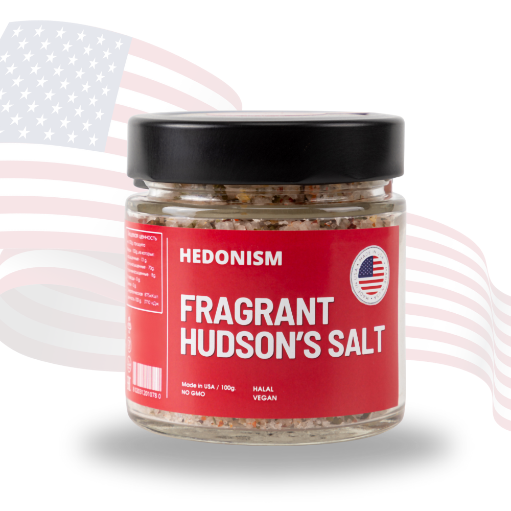 Соль Гудзона Fleur de salt ароматная