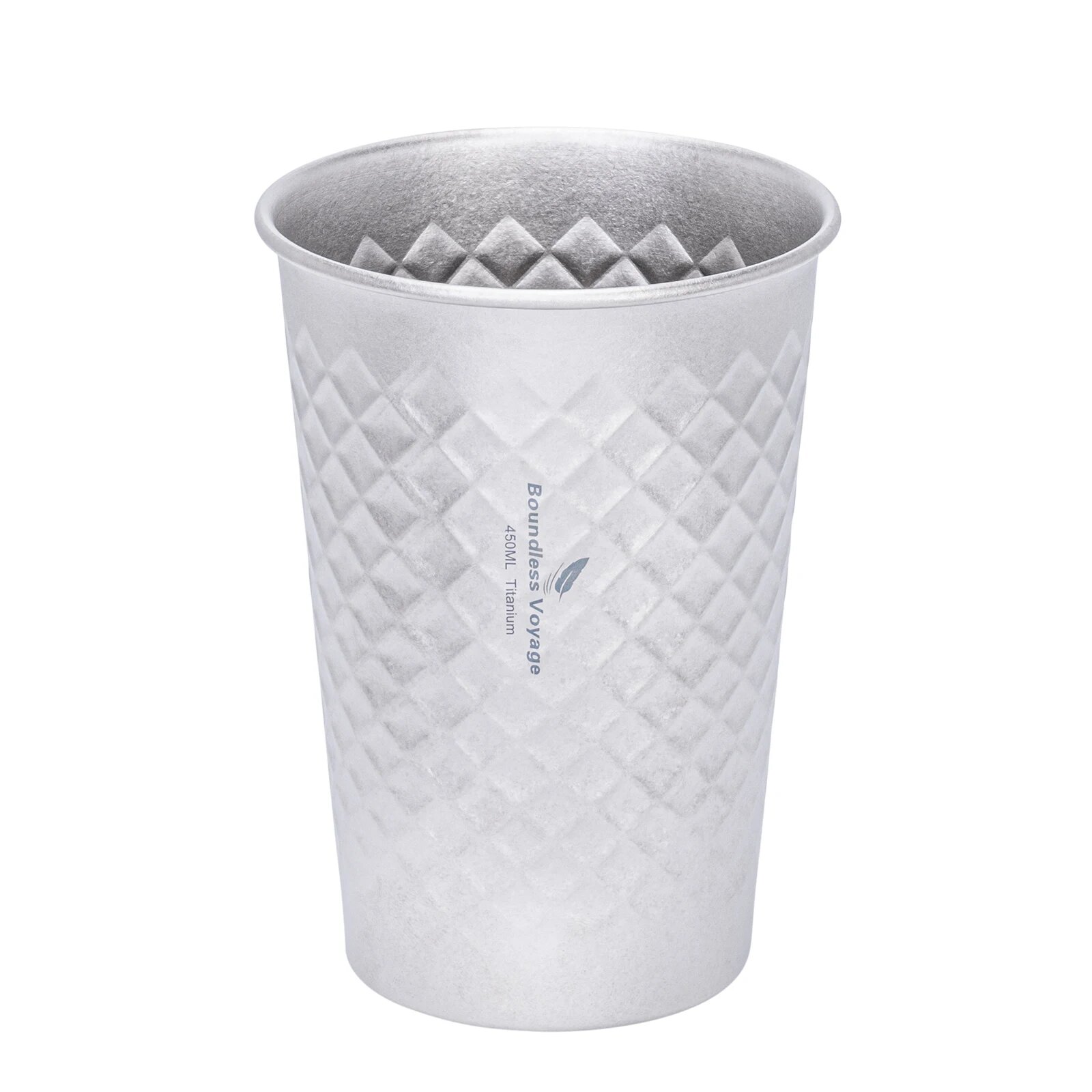 Стаканы из титана Boundless Voyage TA1 Ti3048D Crystal 1pc