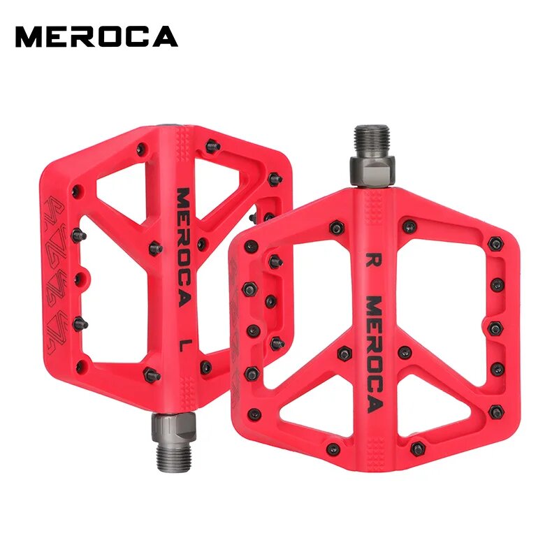 Педали MEROCA C569 для велоспорта Red Pedal