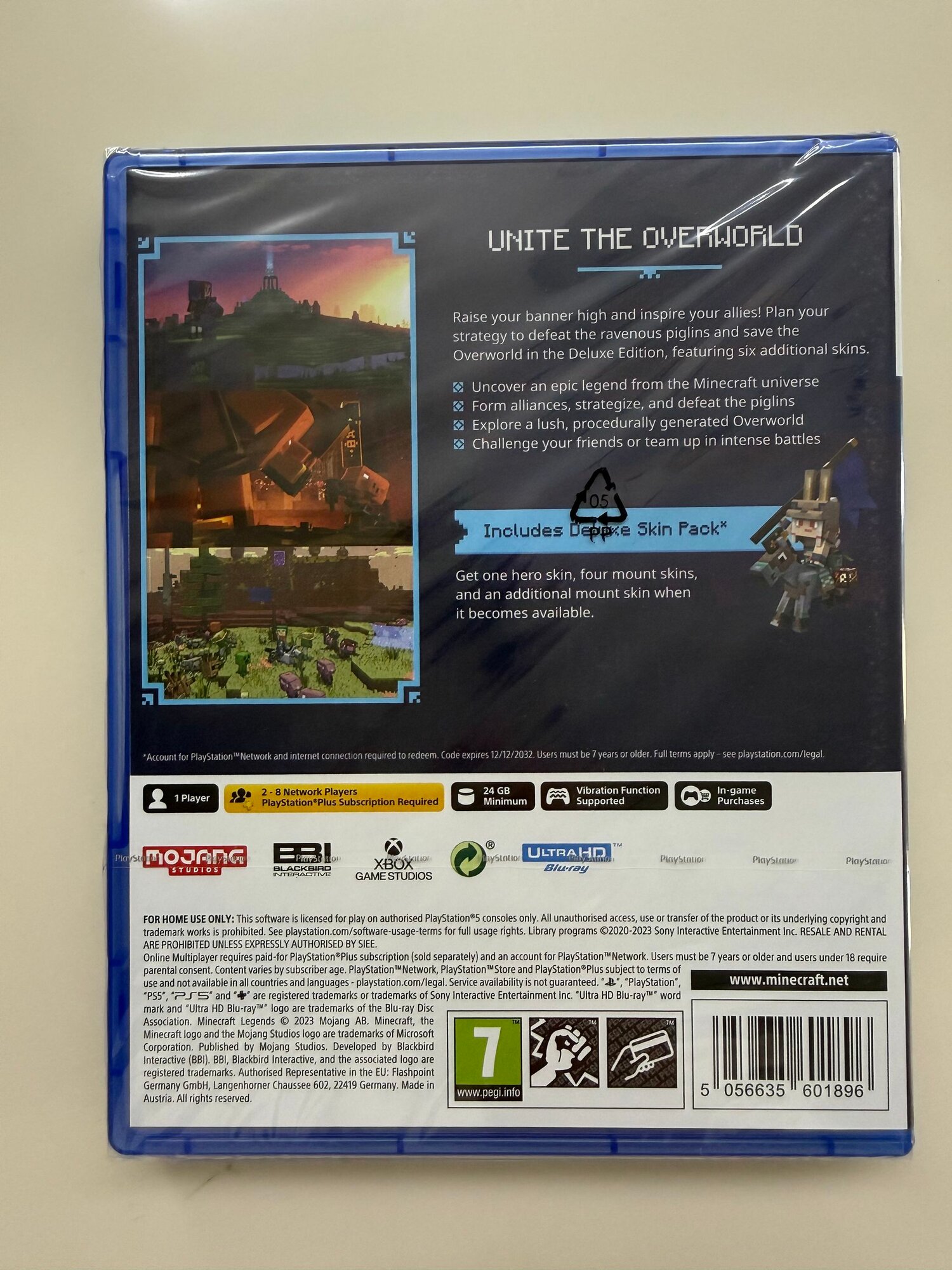 Minecraft Legends Deluxe Edition ps5 — фото 1
