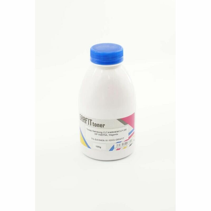 Тонер TN-SAM406 для HP Color Laser 150a, 179fnw, 178nw, 150nw, Samsung CLP-300, CLX-3305, CLP-365 100 г Grafit пурпурный