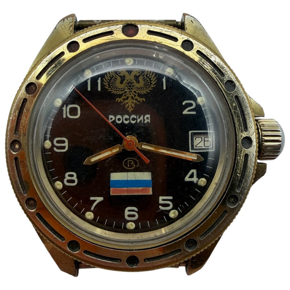 Наручные механические часы "Россия" 1991-2000 гг. Чистопольский ЧЗ Восток, Россия
