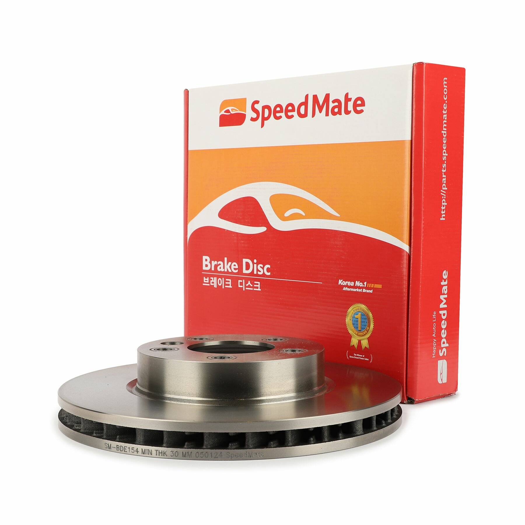 SPEEDMATE Диски тормозные левый PORSCHE Cayenne (955) VW Touareg I, II SM-BDE154