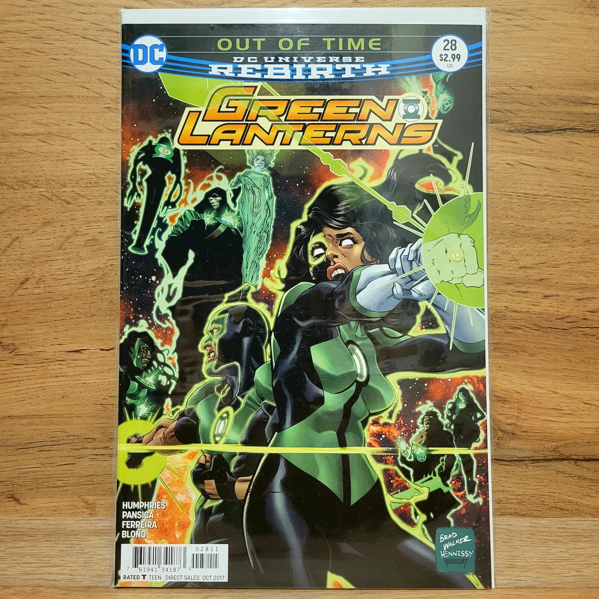 Оригинальный Комикс Green Lantern #28.