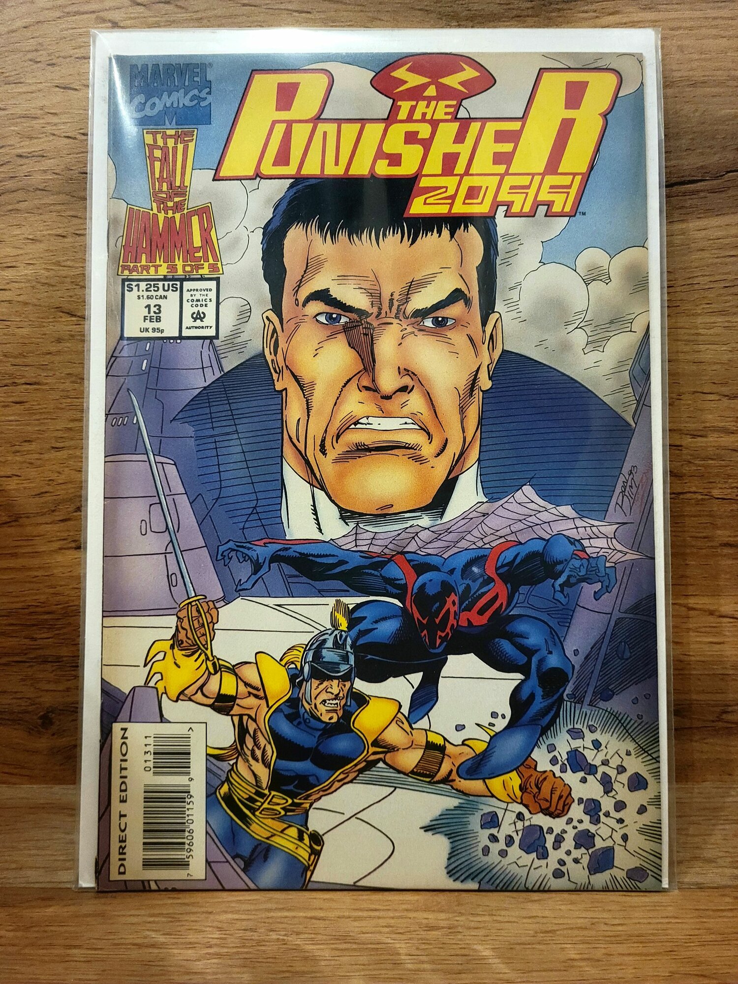 Ретро Комикс Punisher 2099 #13. 1994 Год. Коллекционный.