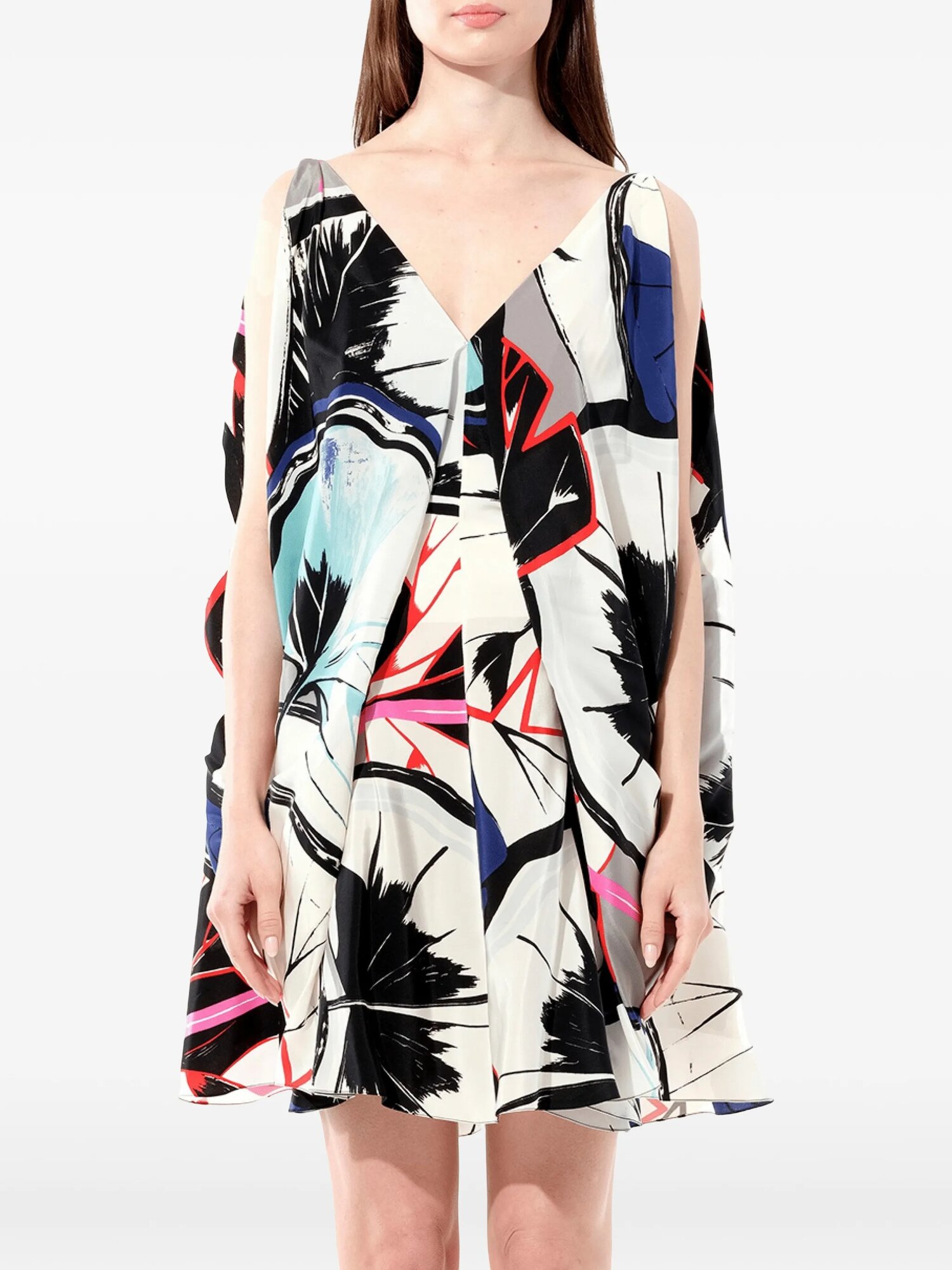 Платье Gingko print dress