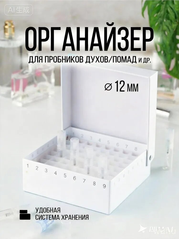 Органайзер для мелочей и косметики13х13х5 см.