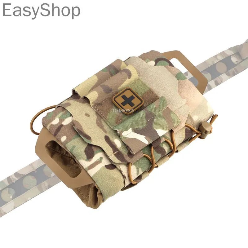 Тактическая сумка Demeysis Multicam, нейлон, 25x16 см, Molle система, для взрослых — фото 1