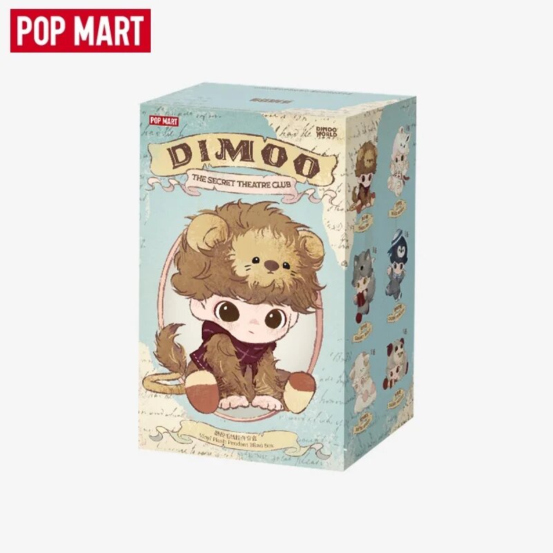 POP MART DIMOO Secret Theatre Club Series Плюшевая подвеска 1 Blind Box