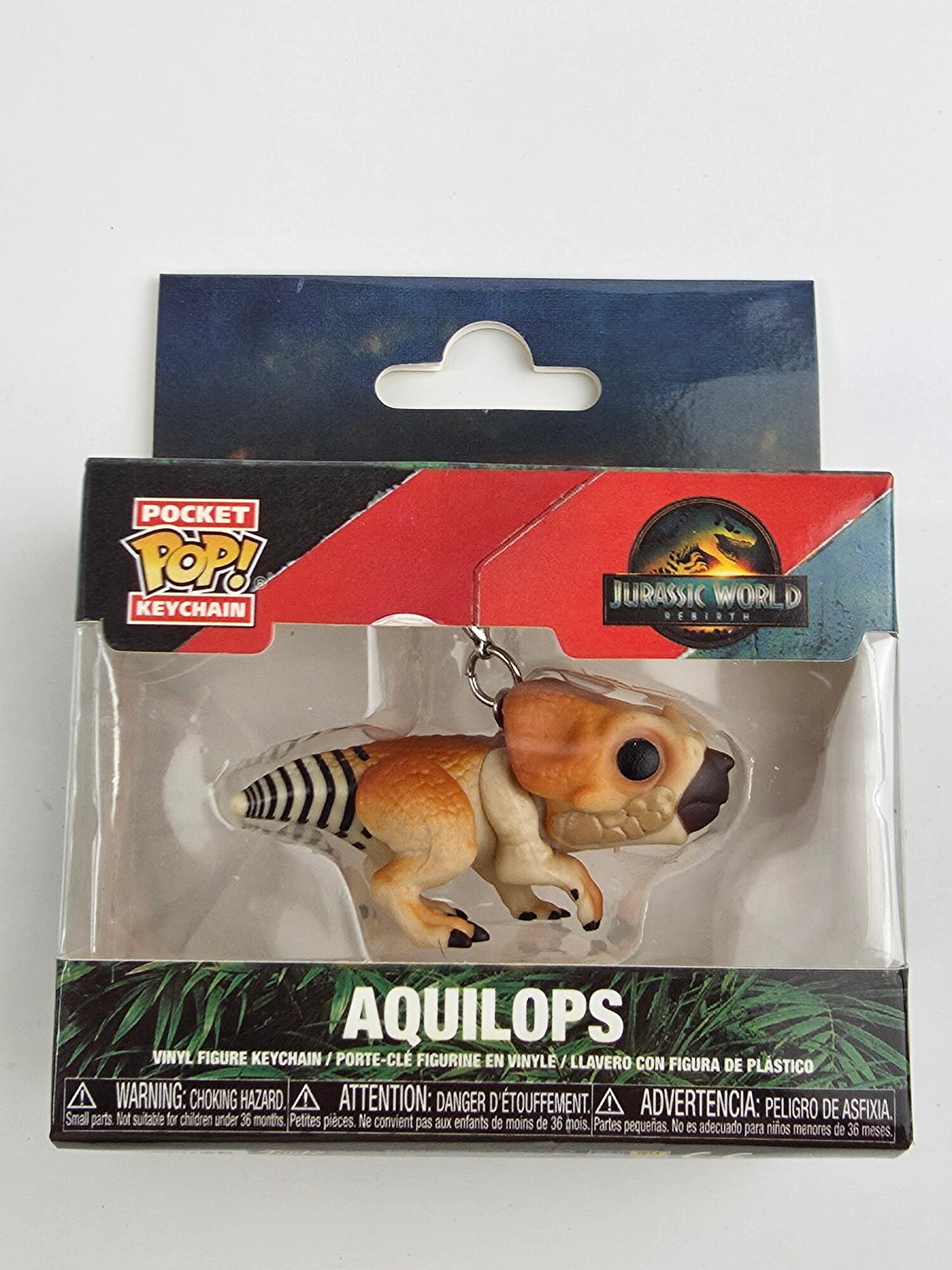 Брелок Funko Pop Фанко поп keychain Аквилопс Aquilops из фильма Мир Юрского Периода: Возрождение