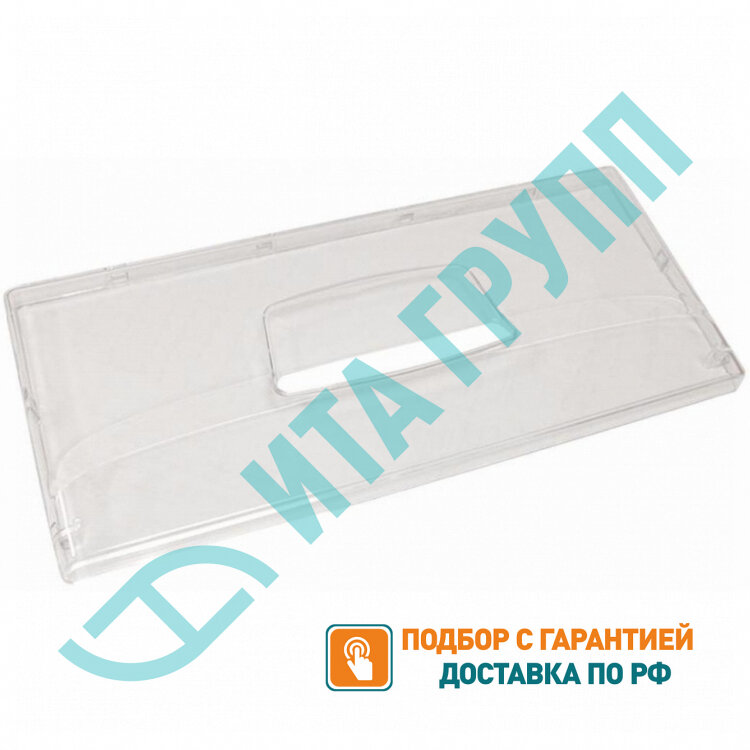 Панель морозильного ящика холодильника Ariston, Indesit, Stinol, Whirlpool 45,5х20см верхняя, средняя, нижняя, С00772964