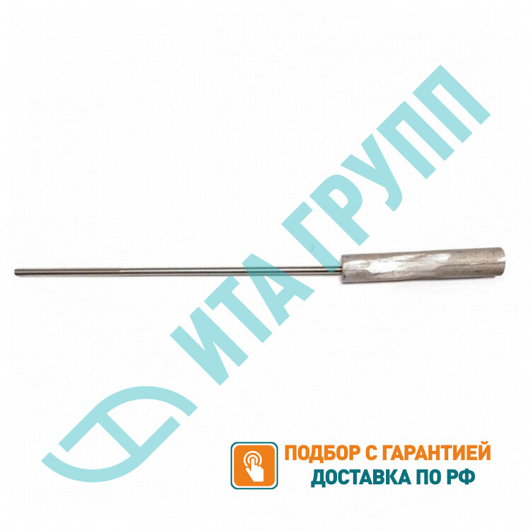 Анод магниевый для водонагревателя Thermex, Polaris, Elsotherm, Timberk 100мм резьба M6, 100406
