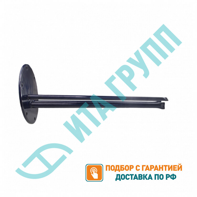 Фланец для сухих ТЭНов водонагревателя AEG, Electrolux, Fagor, Gorenje, 6 отверстий, D165мм, WTH000FA, 482979