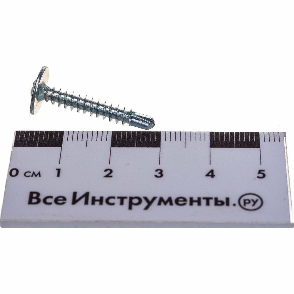 Саморез ШСММ с сверлом 4,2x25 1000 шт ведро Zitar 100998 — фото 1