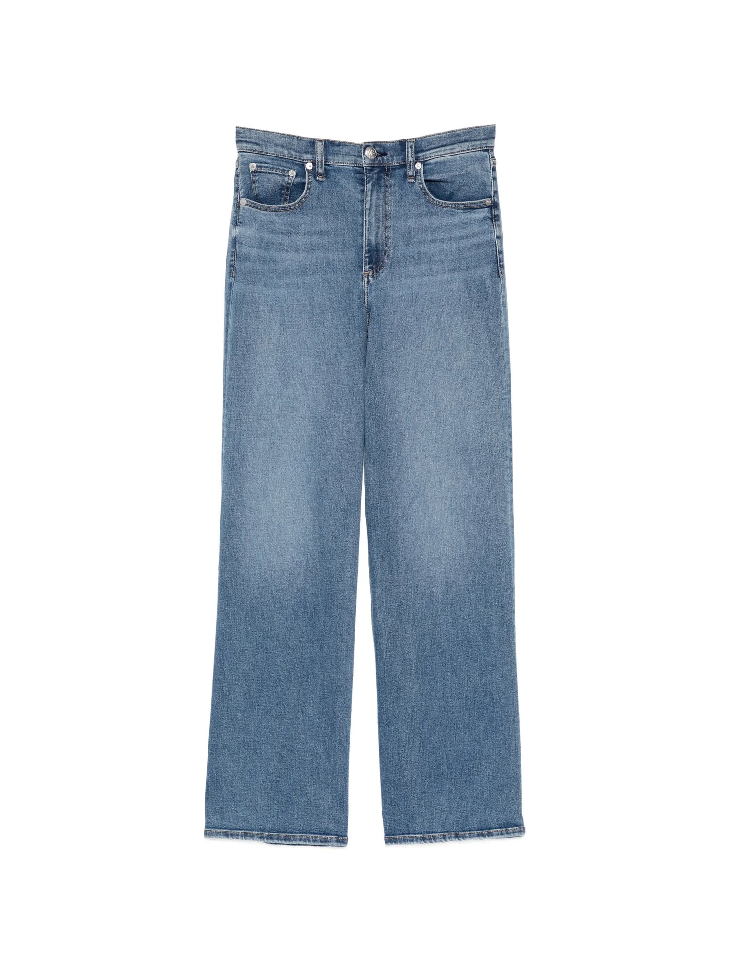 Джинсы Faded wide-leg jeans 
