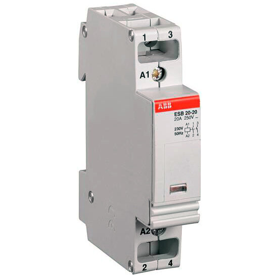 GHE3211102R0006; Контактор модульный ESB-20-20 (2но) катушка управления 220В AC ABB