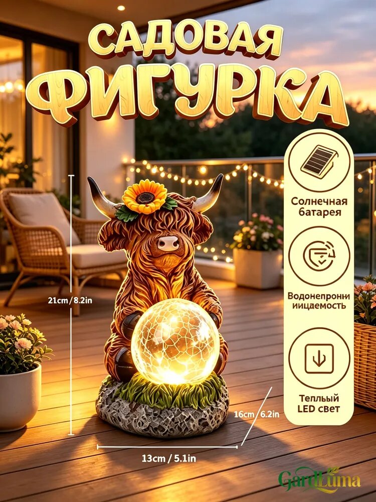 GardLuma Фигурка садовая