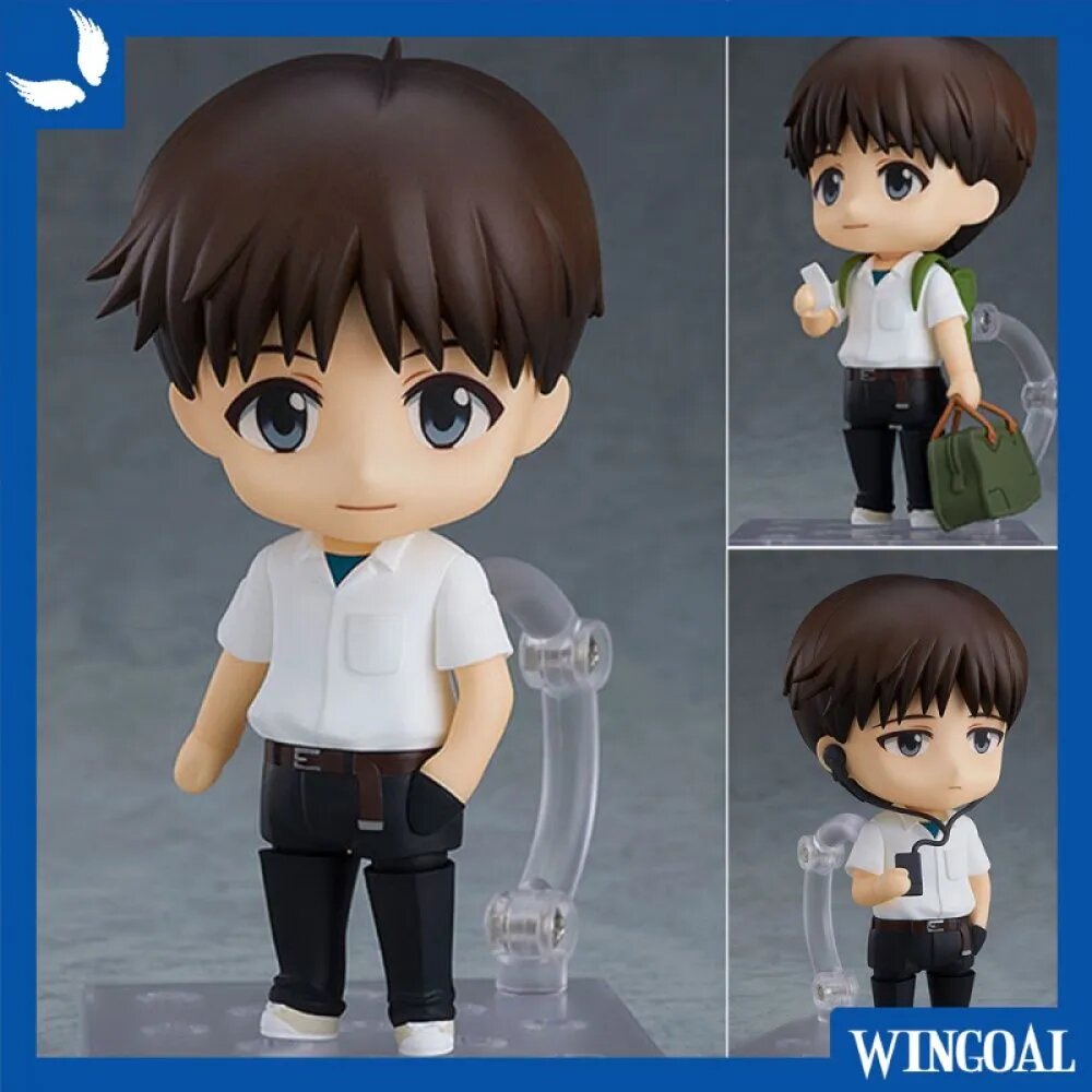 Фигурка Нендороид Евангелион Синдзи Икари / Rebuild of Evangelion Shinji Ikari Подарки для болельщиков (10 см) 1260
