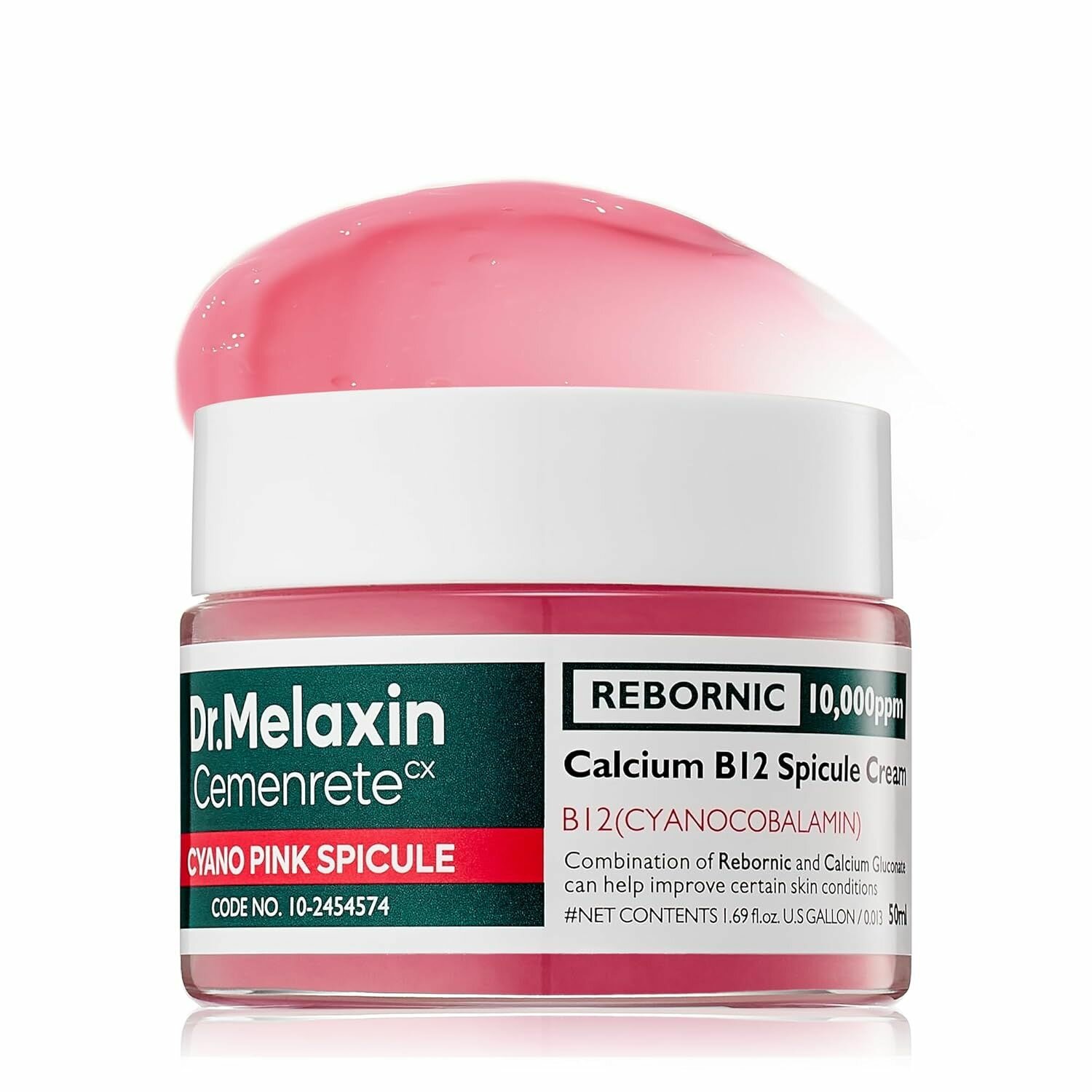 Крем для лица с микроспикулами Dr.Melaxin Cemenrete Cyano Pink Spicule Cream (50 мл)