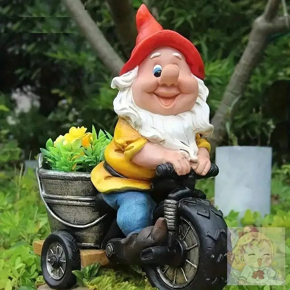 Фигурка садовая