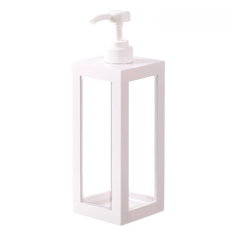 PEISI Пустой диспенсер для жидкого мыла 750/500/1000 мл Белый, White 1000ml
