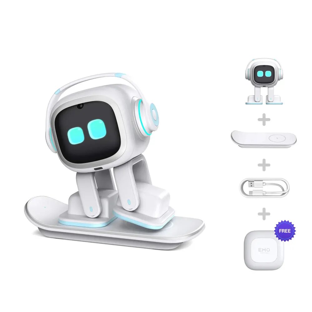LIVING.AI EMO Роботы Поддержка русского языка интерактивные умные роботизированные игрушки