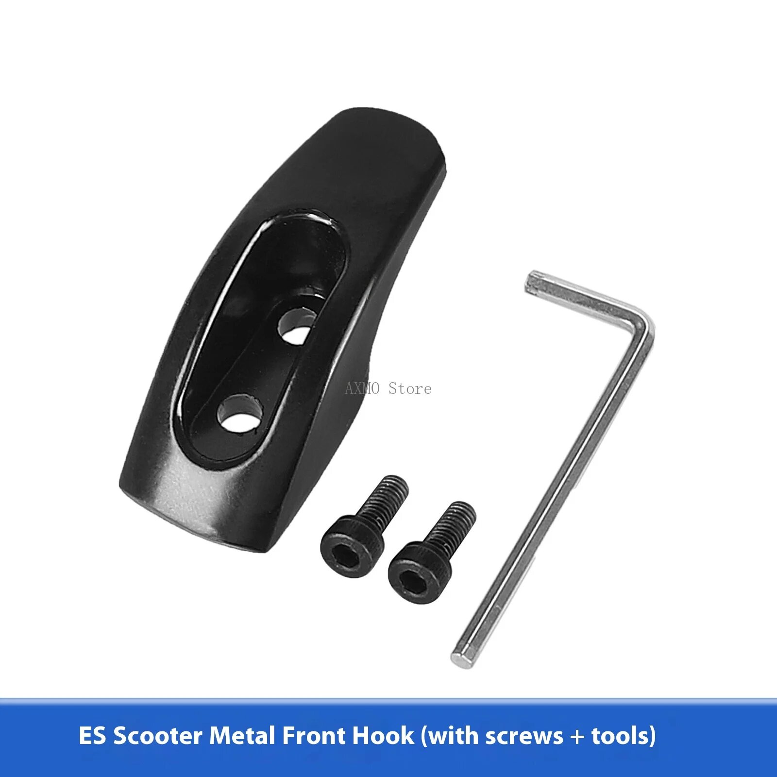 Металлический крючок для скутера Ninebot ES1/ES2/ES3/ES4 black