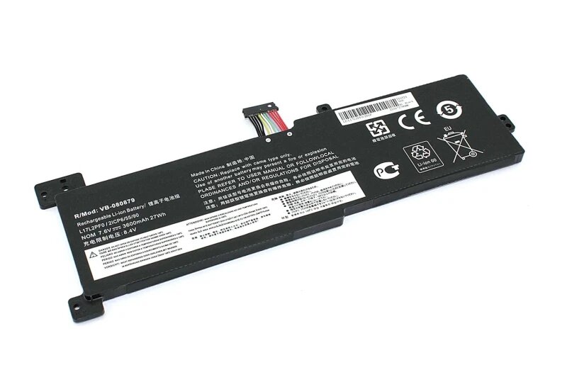 Аккумуляторная батарея для ноутбука Lenovo IdeaPad 330-15 (L17D2PF1) 7.6V 3600mAh OEM