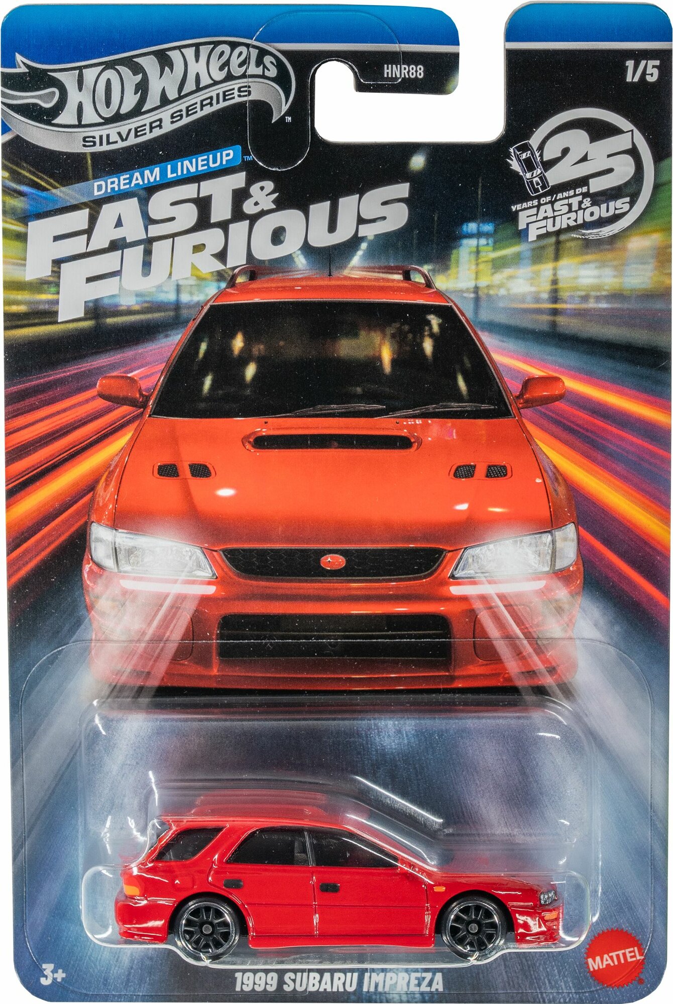 Машинка Hot Wheels 1999 Subaru Impreza