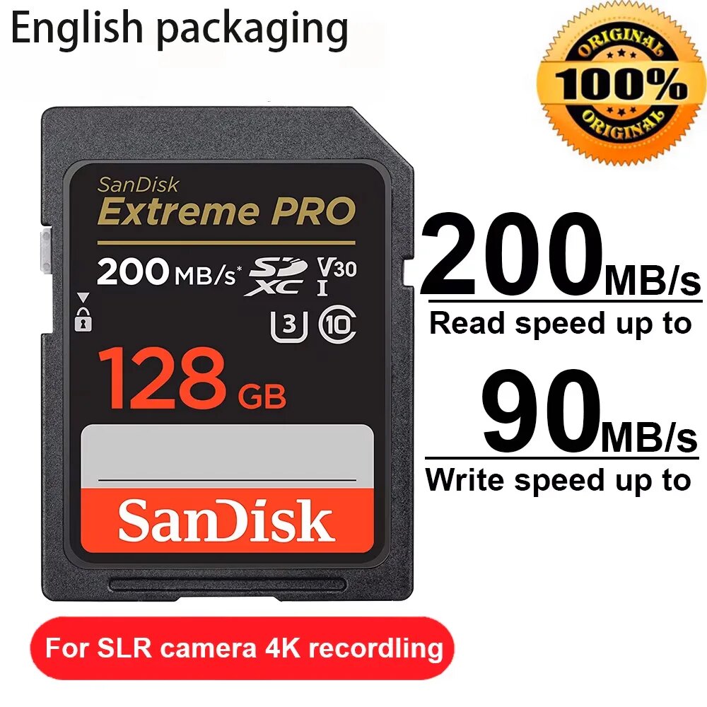 SanDisk Extreme PRO 128GB SDXC UHS-II V30