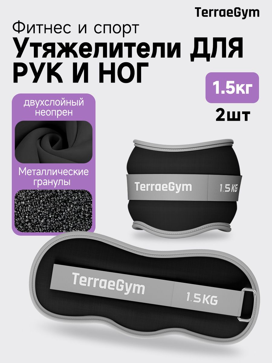 Утяжелители для рук и ног 1,5кг по 2шт