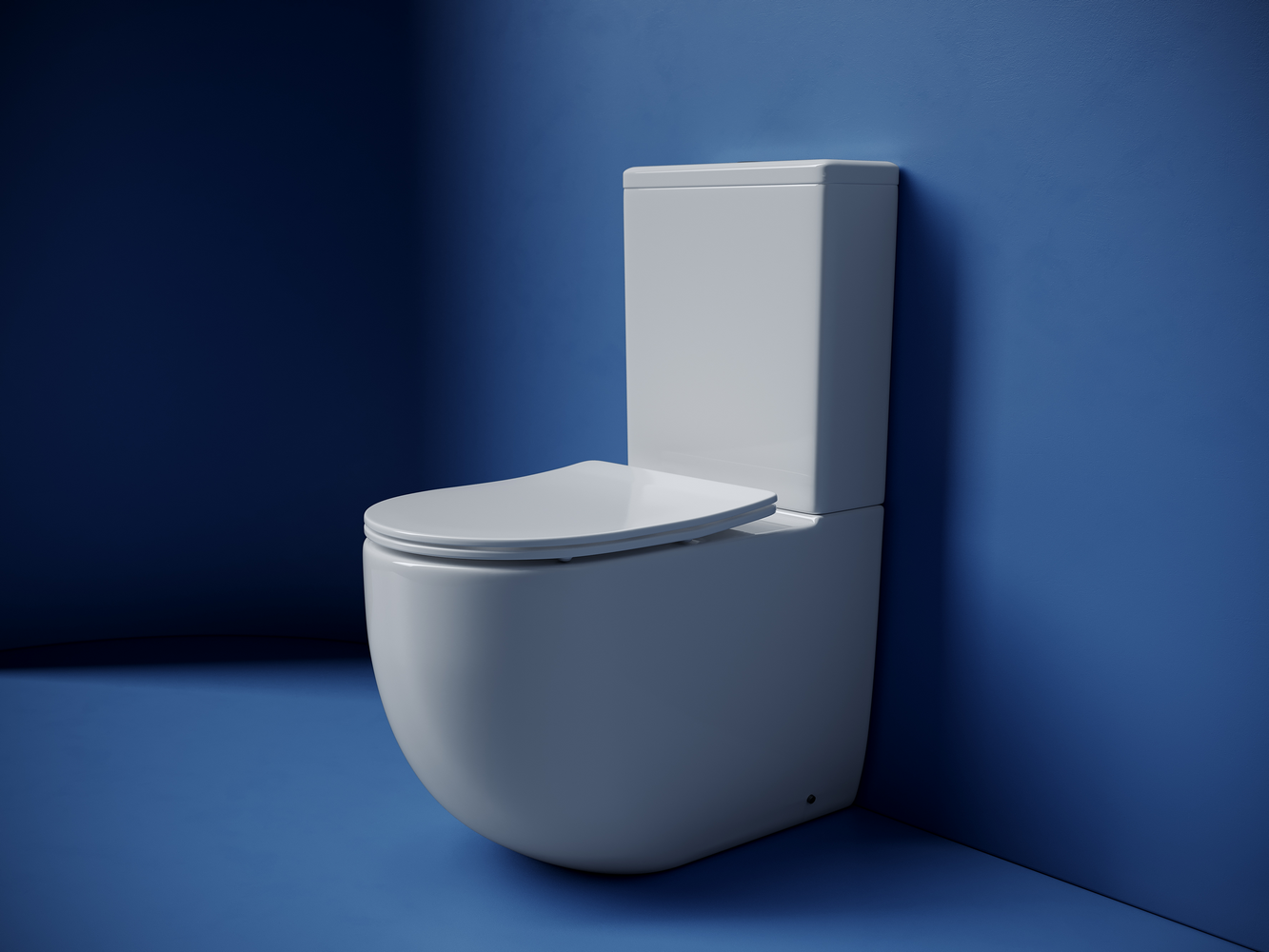 Чаша унитаза (без бачка) Ceramicanova CN4001T CN4001T-B, напольная, смыв Торнадо, белый