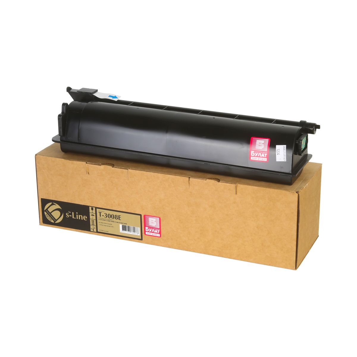 Тонер-картридж булат s-Line T-3008E для Toshiba e-Studio 2508A (Чёрный, 43900 стр.)