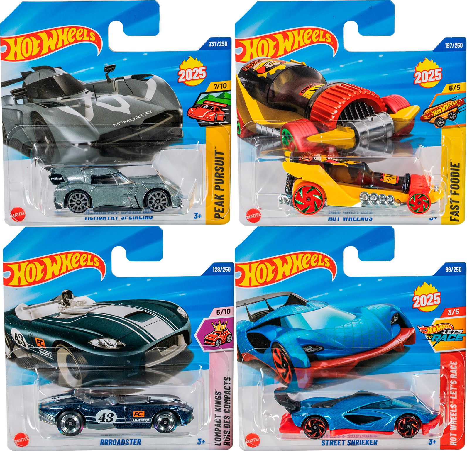 Набор машинок Hot Wheels из 4 штук №7