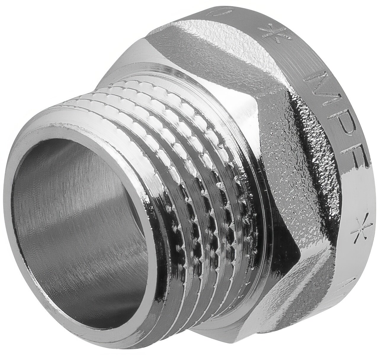 Удлинитель шестигранный MPF 1/2"x10 мм ВР-НР латунь