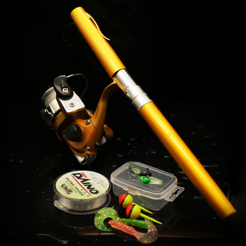 Fishing gear, including fishing rods, sea fishing rods, and fishing equipment used for ice fishing.