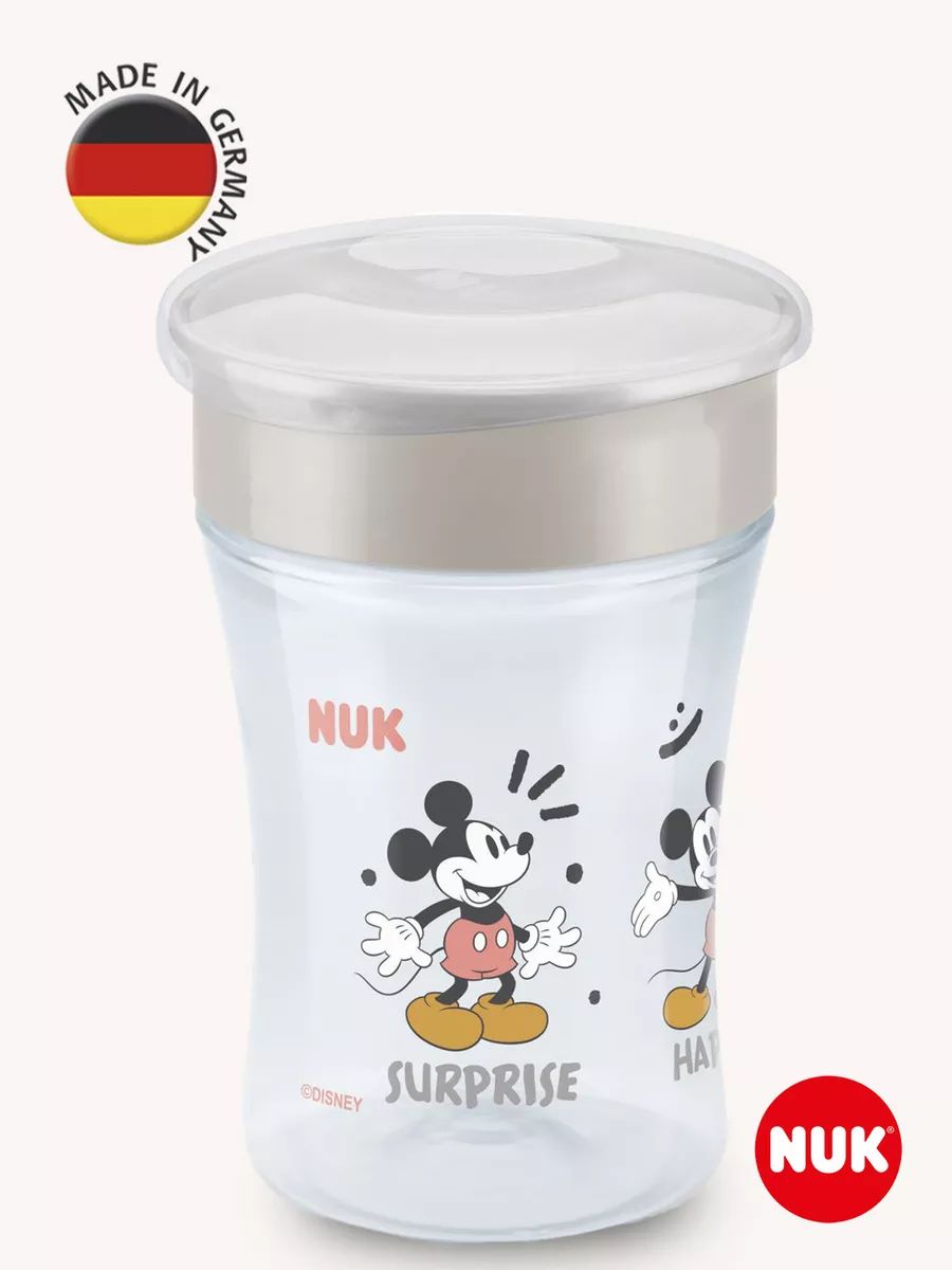 Поильник с насадкой 360 градусов NUK EVOLUTION MAGIC 230 мл, MICKEY, Микки Маус