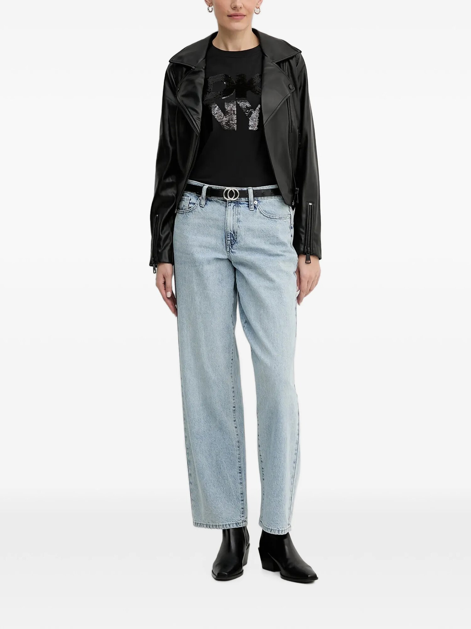 Джинсы DKNY Pocket jeans, размер 28, синий — фото 1