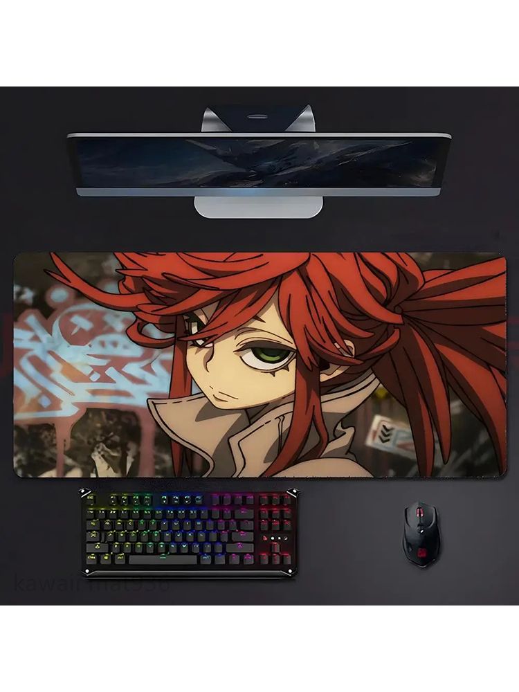 Gachiakuta gaming универсальная клавиатура all-in-one, игровой коврик для мыши 400x900