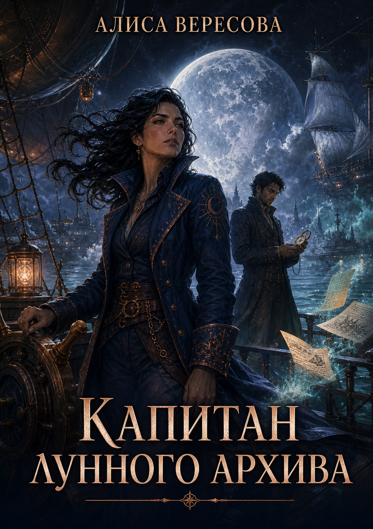 Капитан лунного архива, Алиса Вересова, электронная книга, PDF
