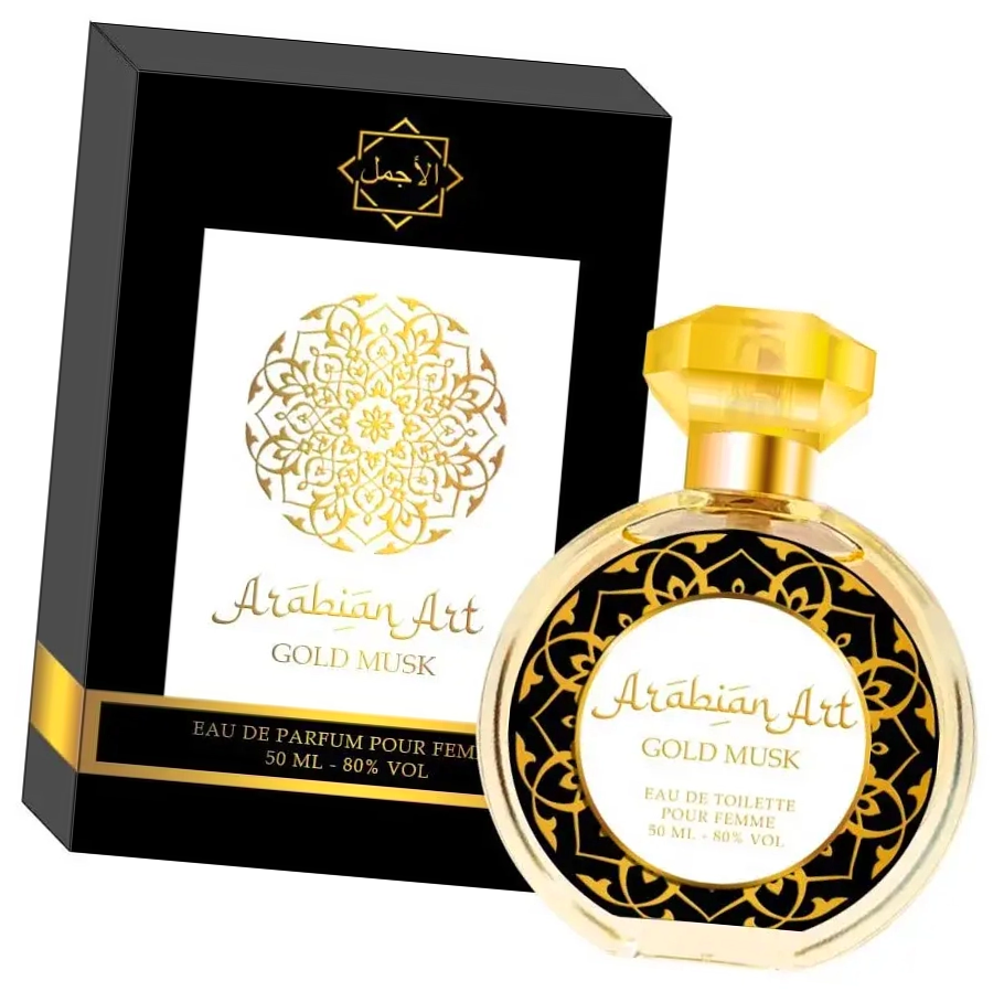 Духи Euroluxe Arabian Art Gold Musk 50 мл женские - Евролюкс Арабиан Арт Голд Муск