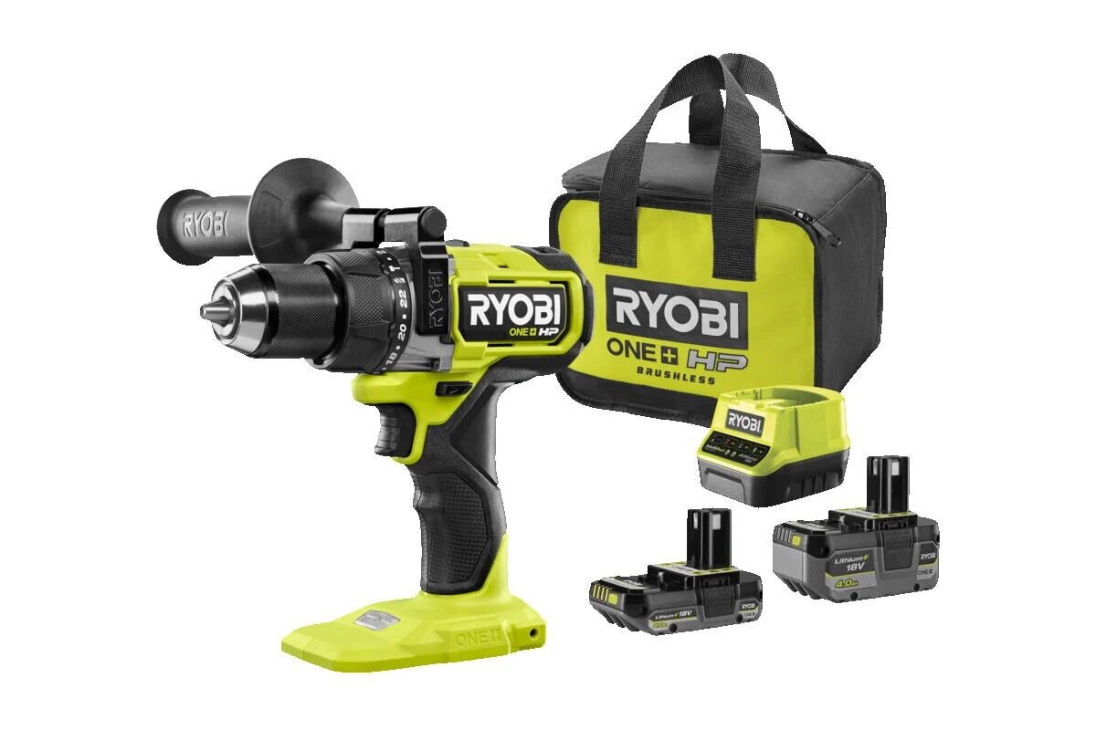 Ryobi 18В Дрель-шуруповерт бесщеточная ударная RPD