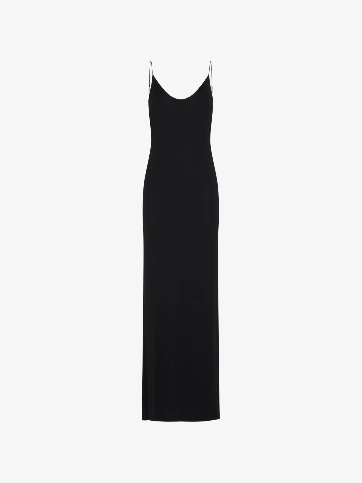 Платье Yves Saint Laurent Cassandre-chain backless dress in knit