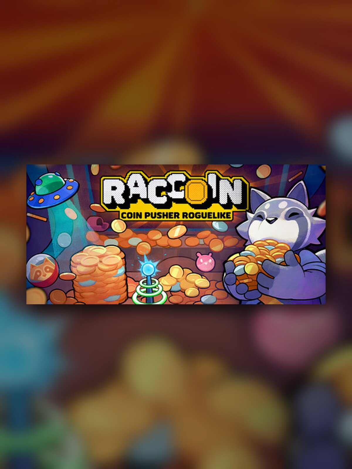 Игра RACCOIN: Coin Pusher Roguelike Steam Gift |PC/ПК| регион Казахстан | Подарок Стим