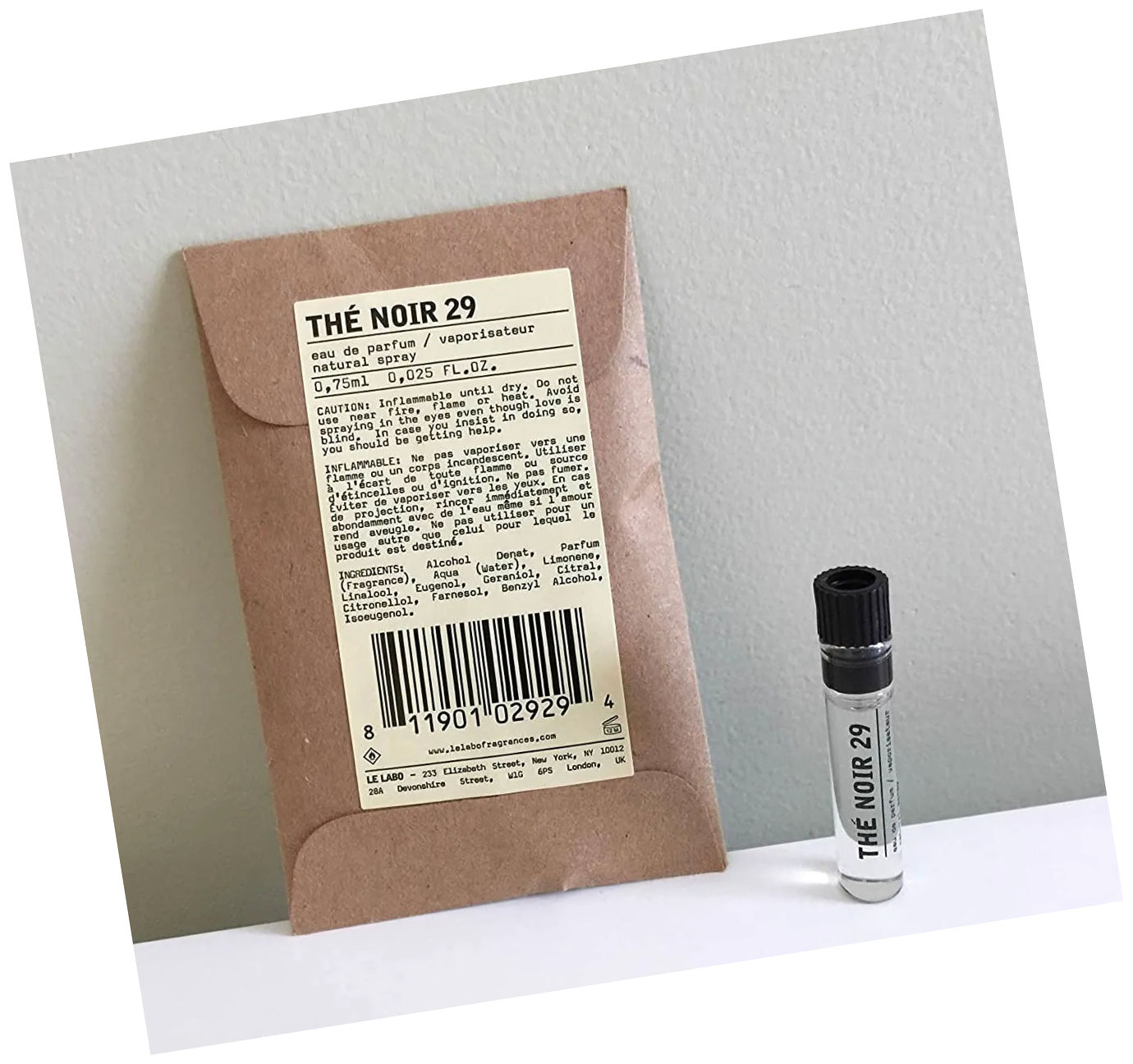 Ле Лабо Ноир 29 духи для мужчин и женщин 0.75 мл сэмпл - Le Labo The Noir 29